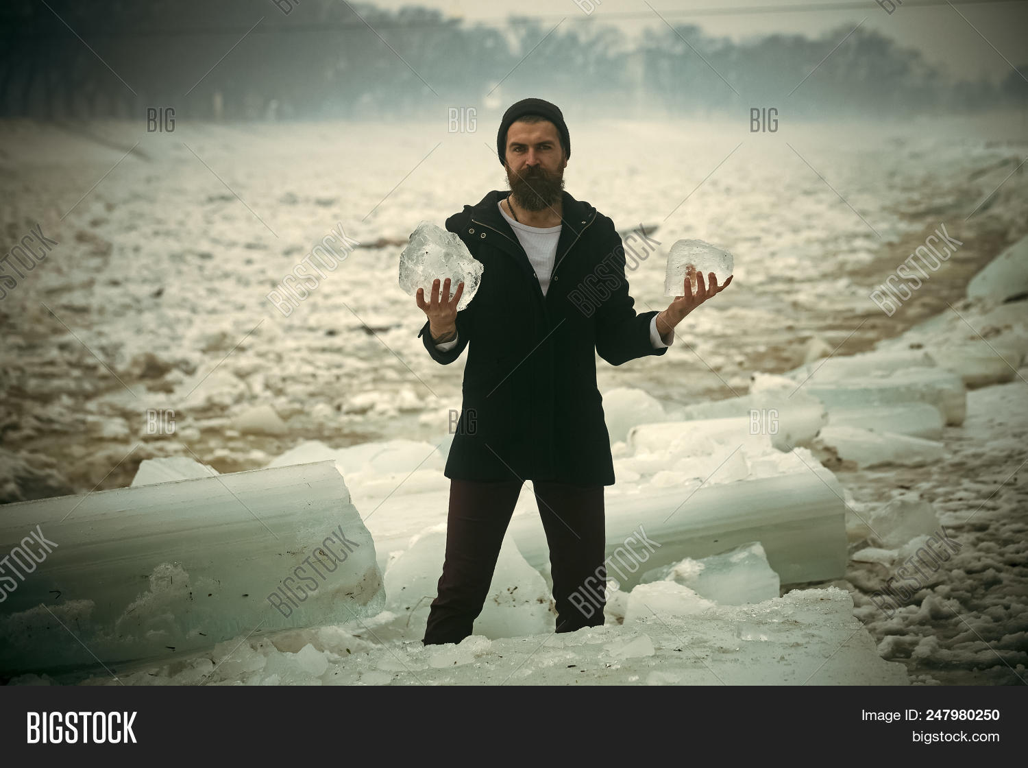 Ice Shaft. Cold Image & Photo (Free Trial) | Bigstock