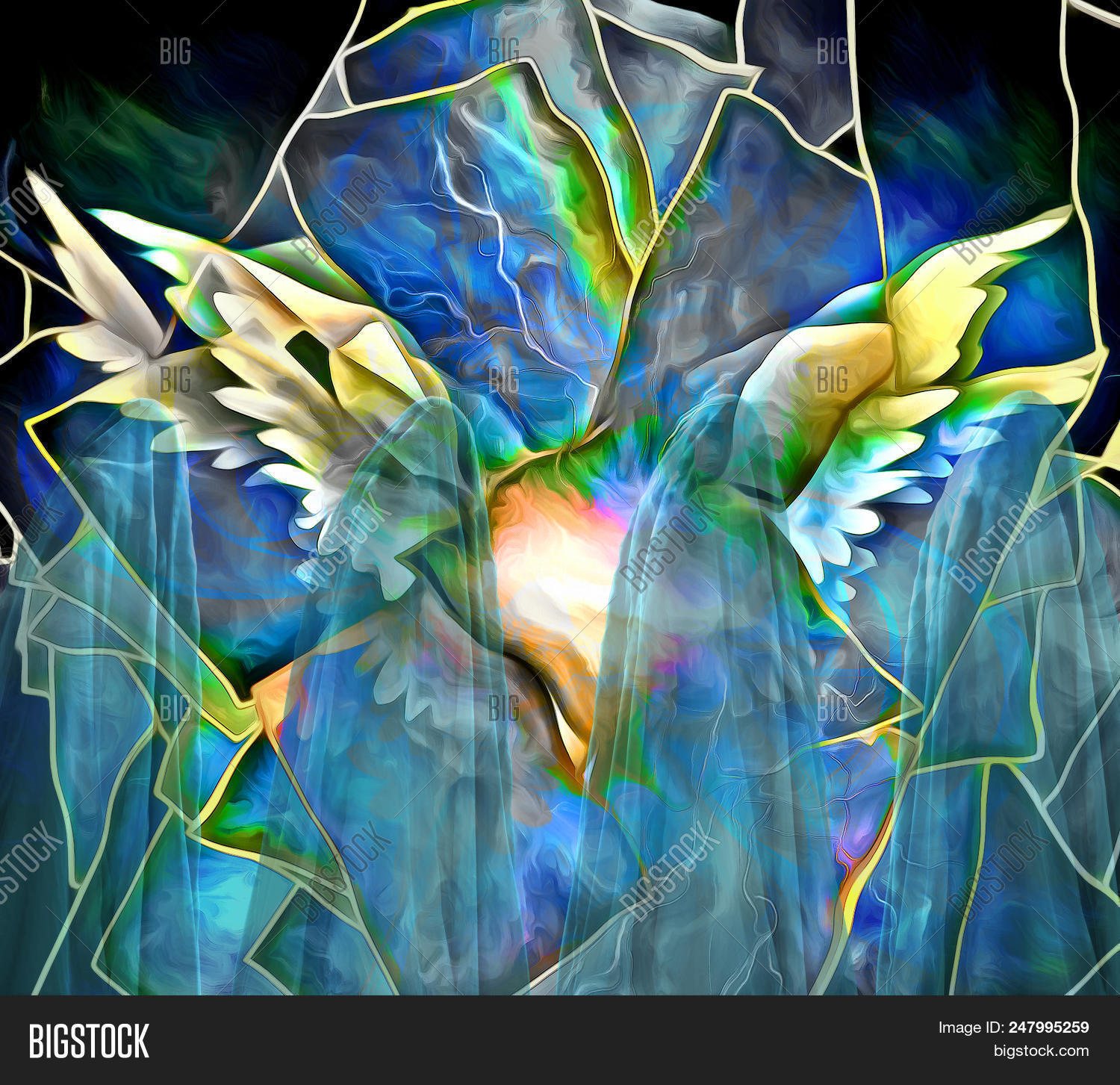 Wings. Abstract Image & Photo (Free Trial) | Bigstock