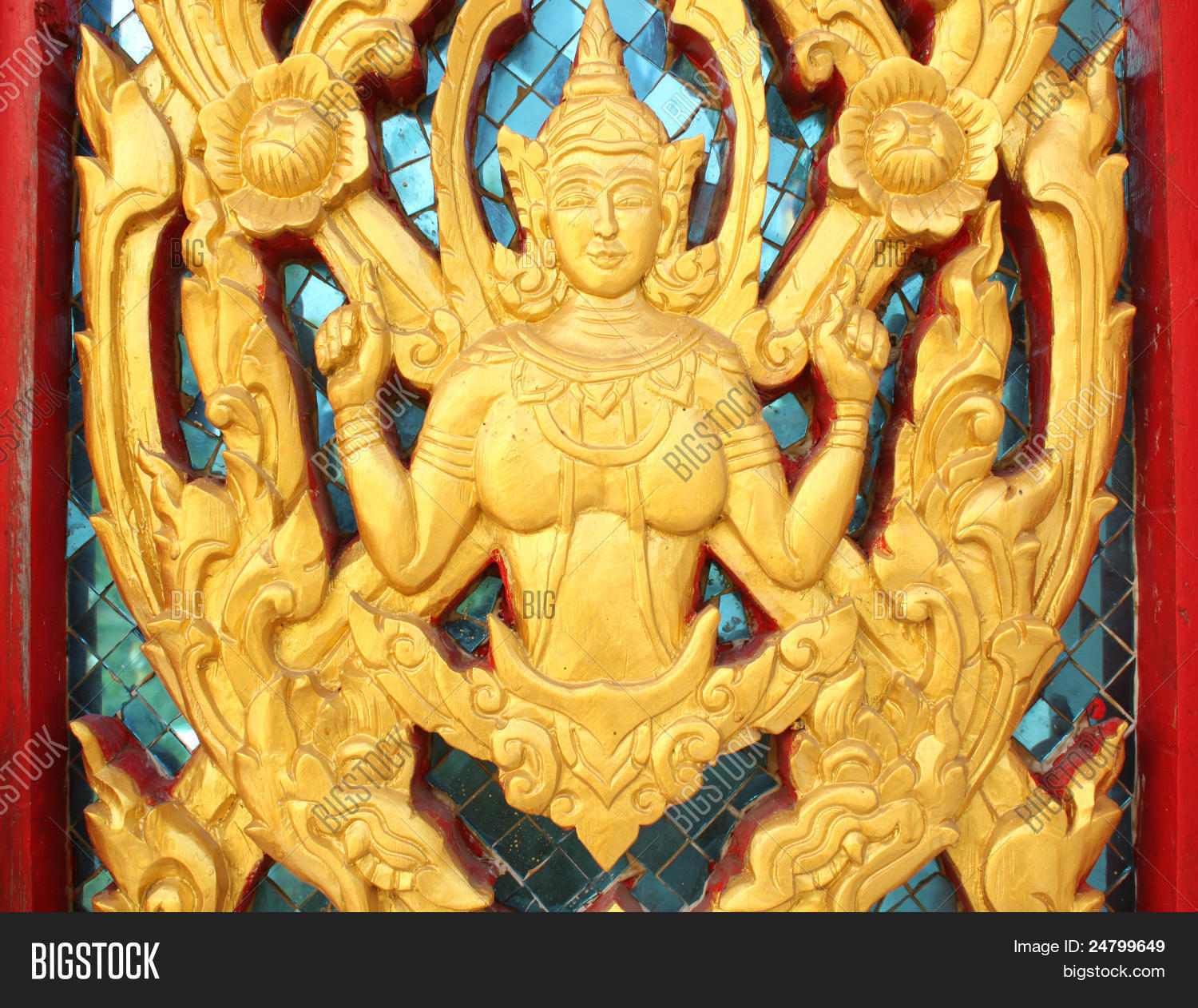 Thai Style Texture On Image & Photo (Free Trial) | Bigstock