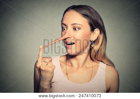 Woman Long Nose Image & Photo (Free Trial) | Bigstock
