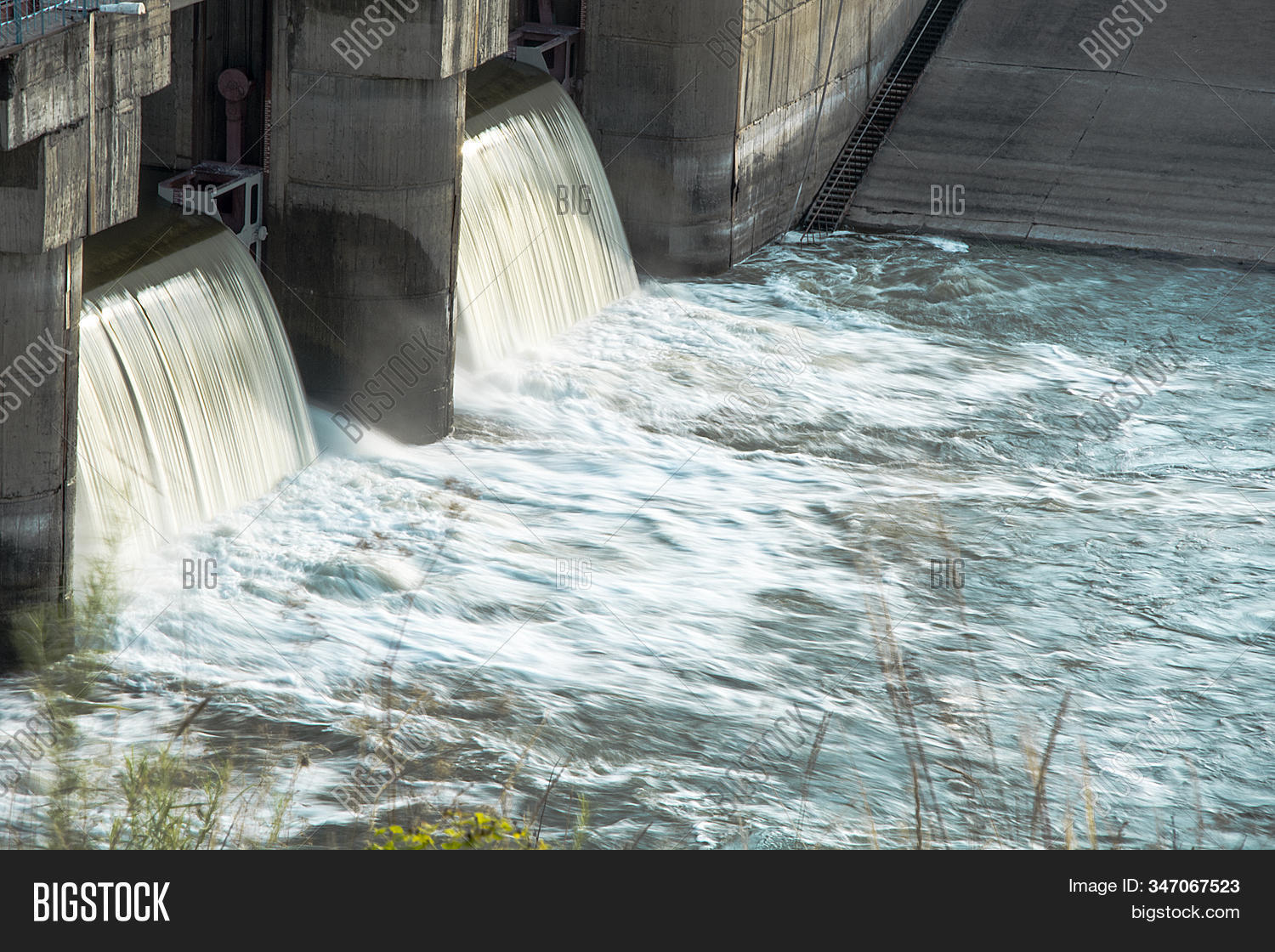 Dam. Bubbling Water Image & Photo (Free Trial) | Bigstock