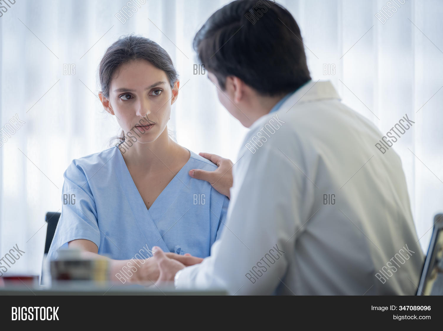 Doctor Takes Care Sick Image & Photo (Free Trial) | Bigstock