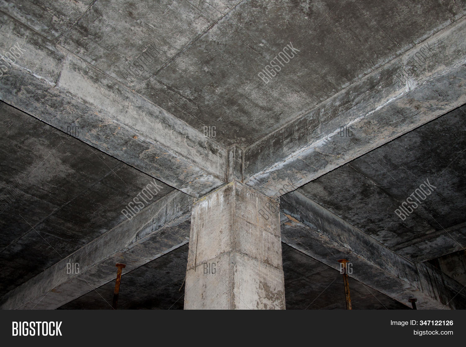 Concrete Base New Image & Photo (Free Trial) | Bigstock