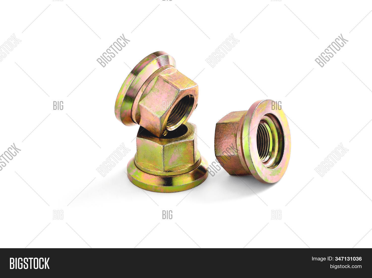 Galvanized Fixing Nuts Image & Photo (Free Trial) | Bigstock