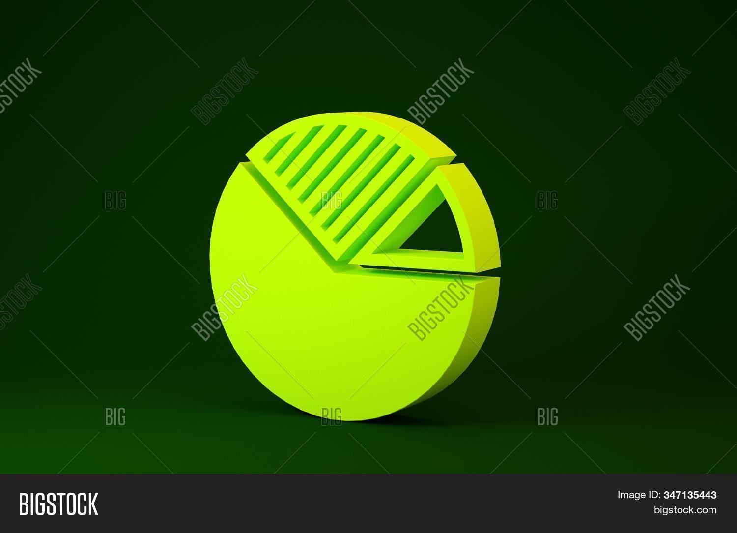 Yellow Pie Chart Image & Photo (Free Trial) | Bigstock