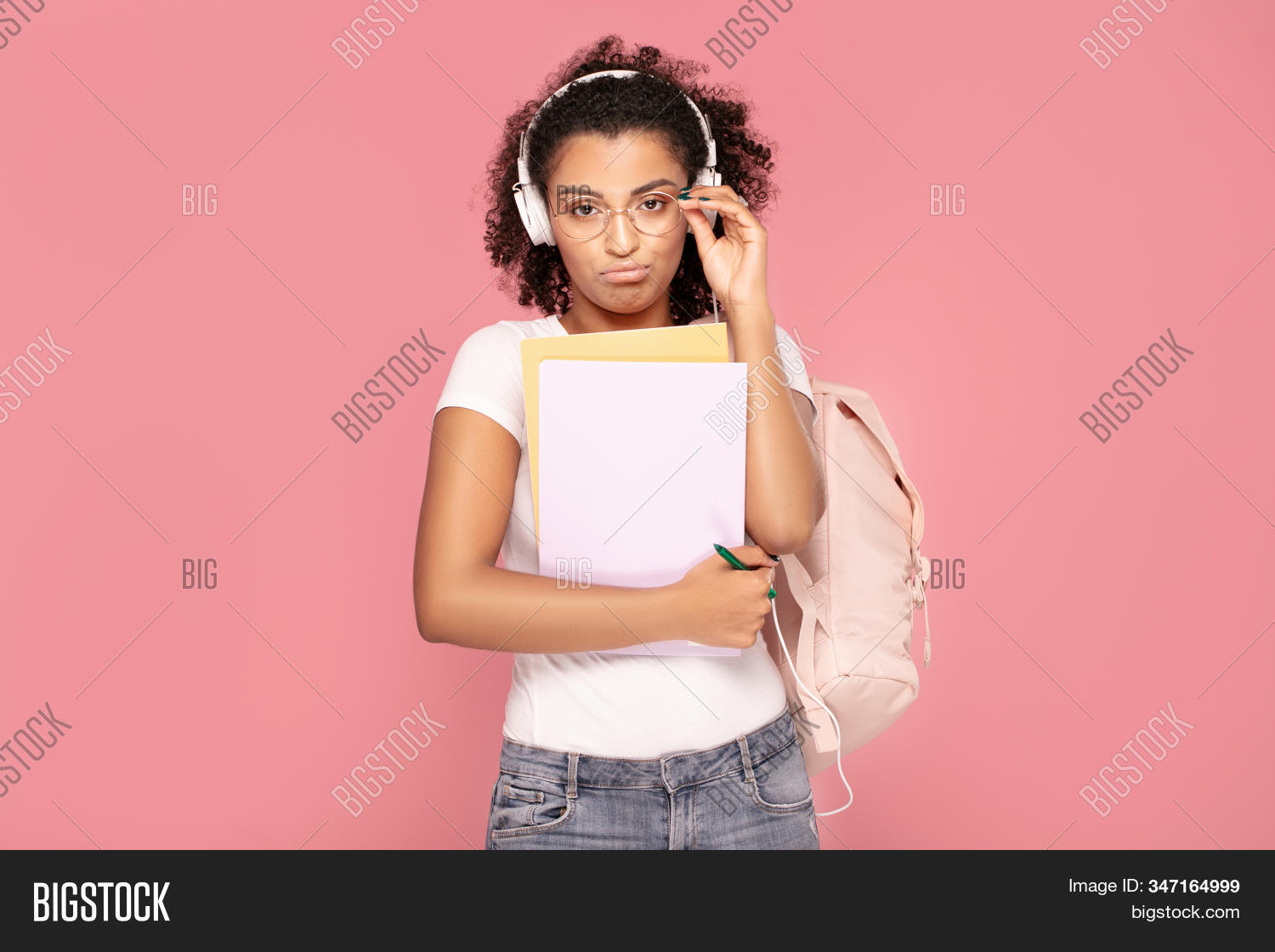 Sad Student Girl Image & Photo (Free Trial) | Bigstock