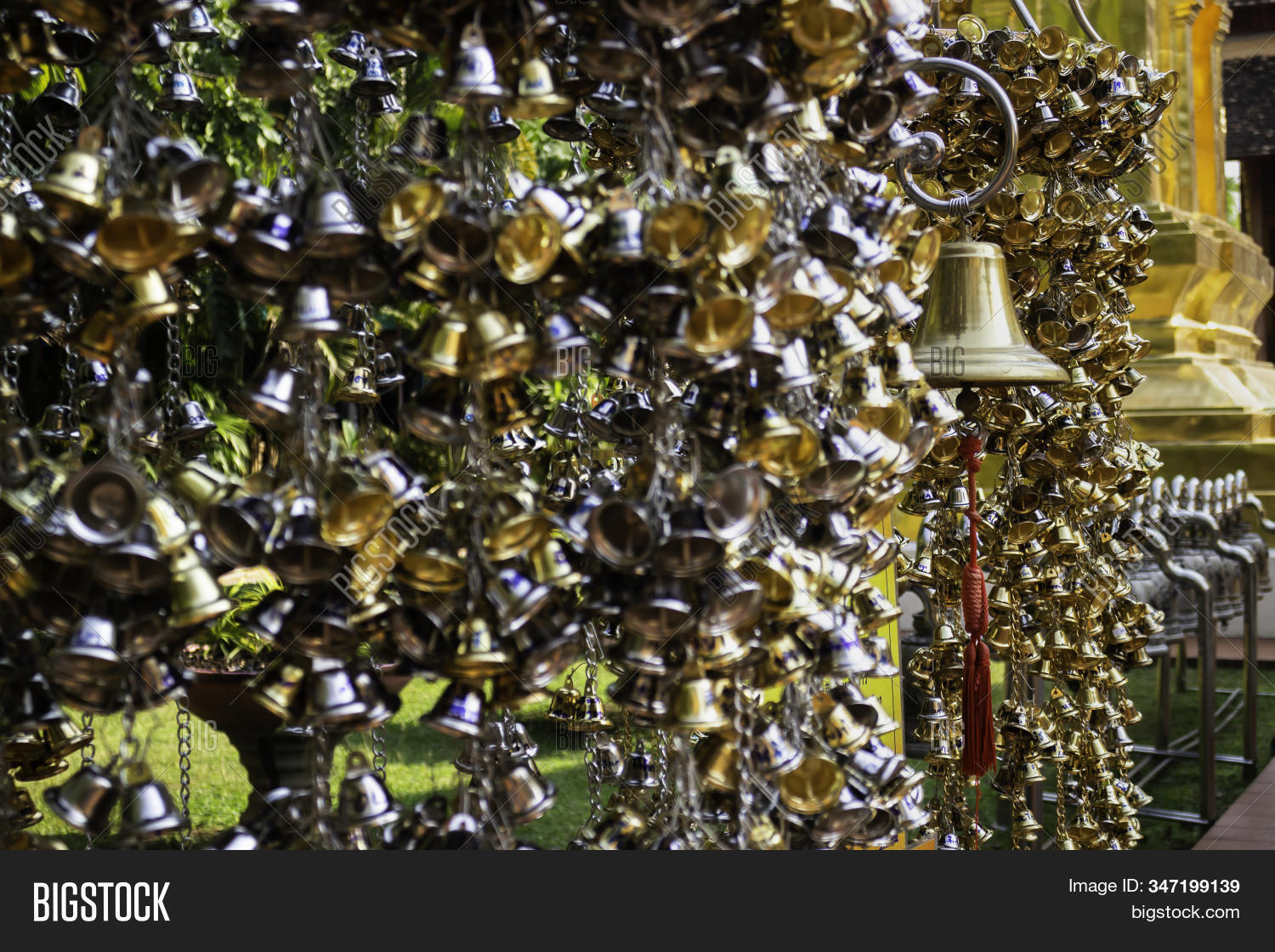 Hanged Many Bells Thai Image & Photo (Free Trial) | Bigstock