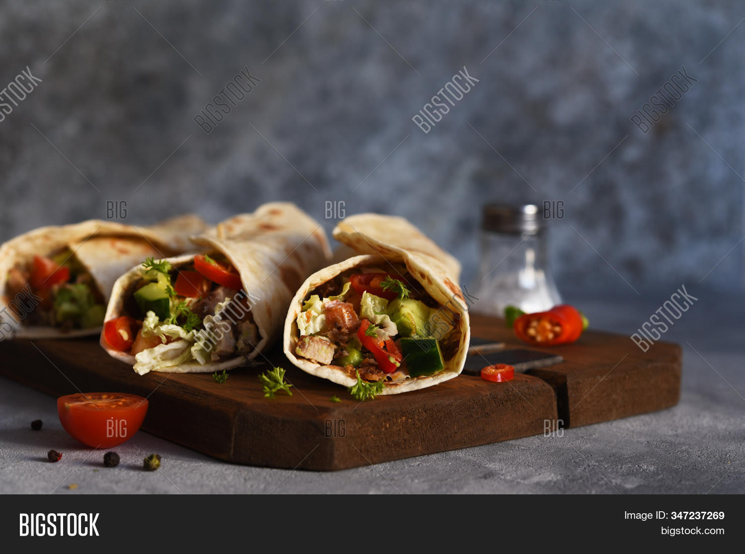 Burrito - Mexican Dish Image & Photo (Free Trial) | Bigstock