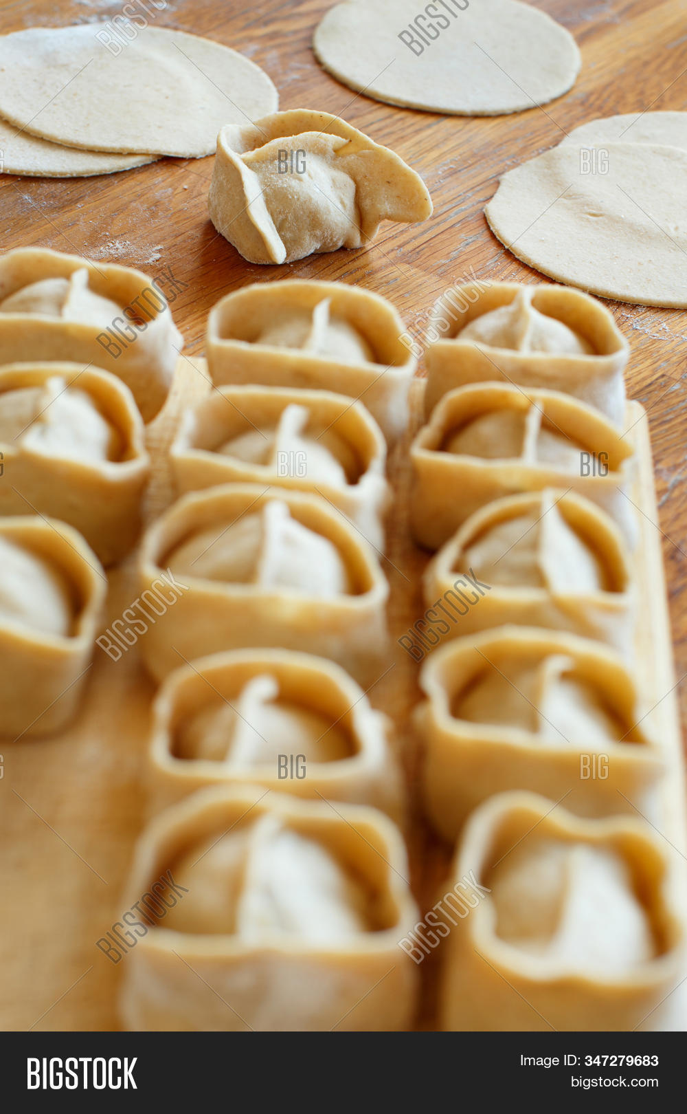 Preparation Dumplings Image & Photo (Free Trial) | Bigstock