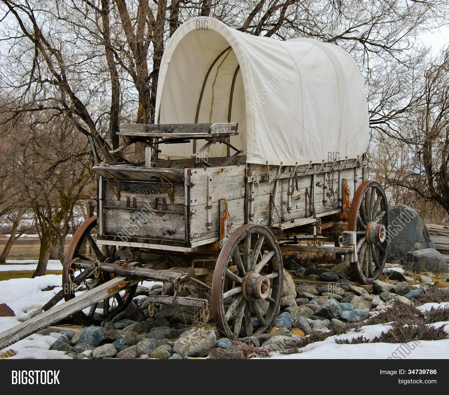 Covered Wagon Image & Photo (Free Trial) | Bigstock