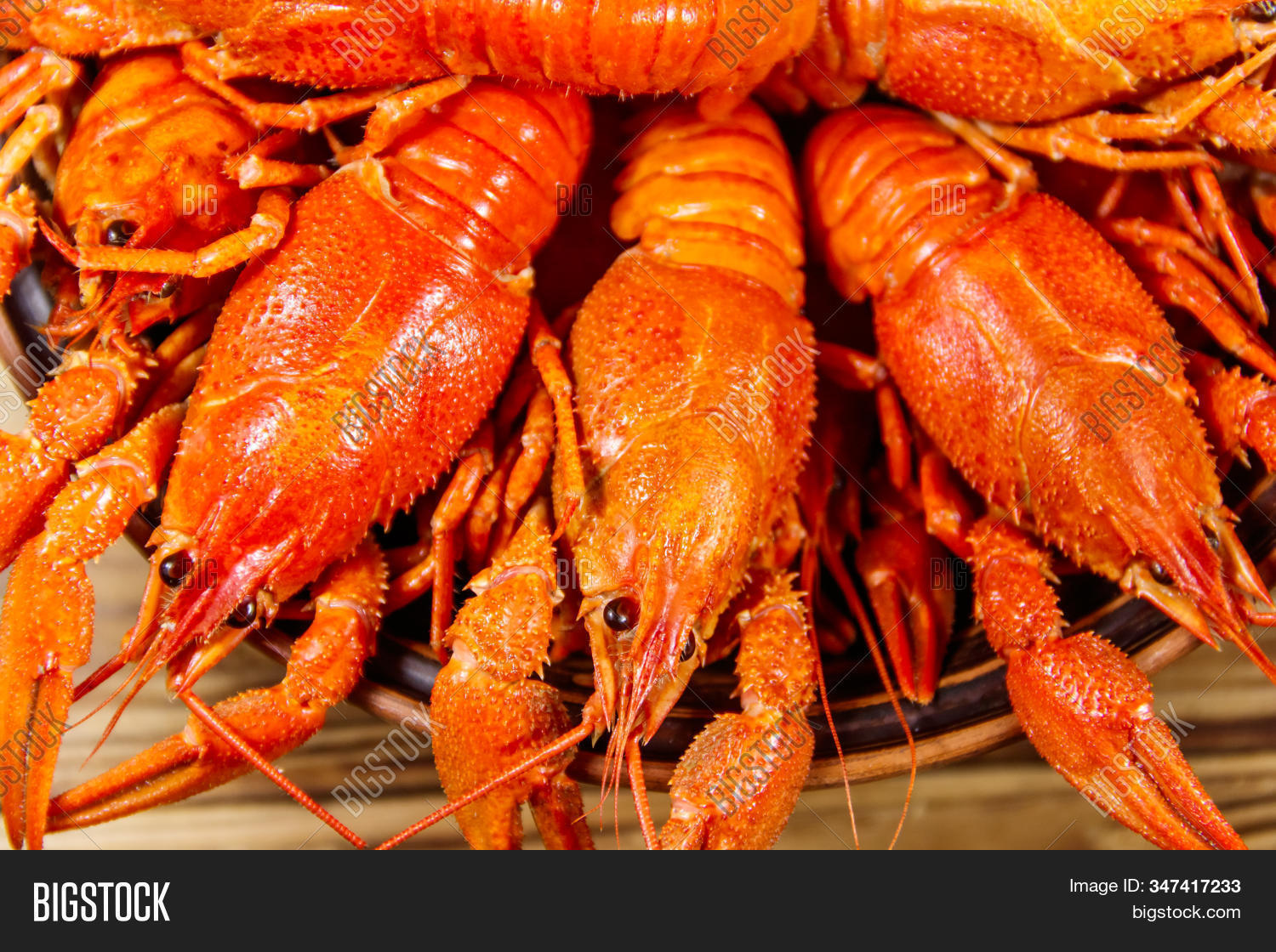Boiled Crayfish Plate Image & Photo (Free Trial) | Bigstock