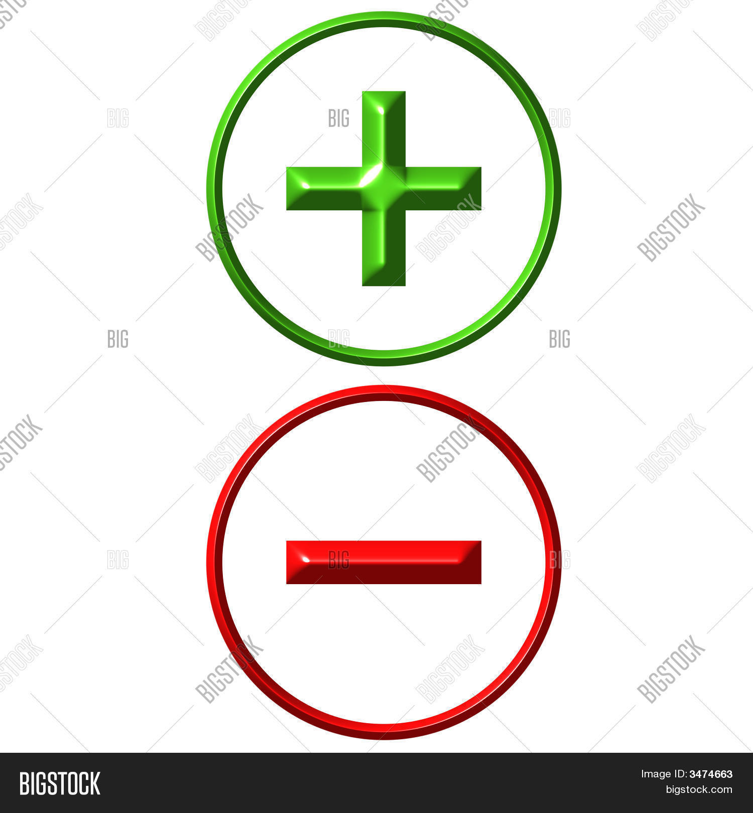Positive Negative Image & Photo (free Trial) | Bigstock
