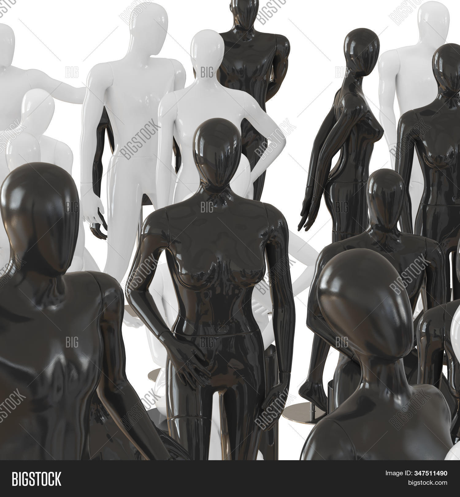 Female Black Mannequin Image & Photo (Free Trial) | Bigstock