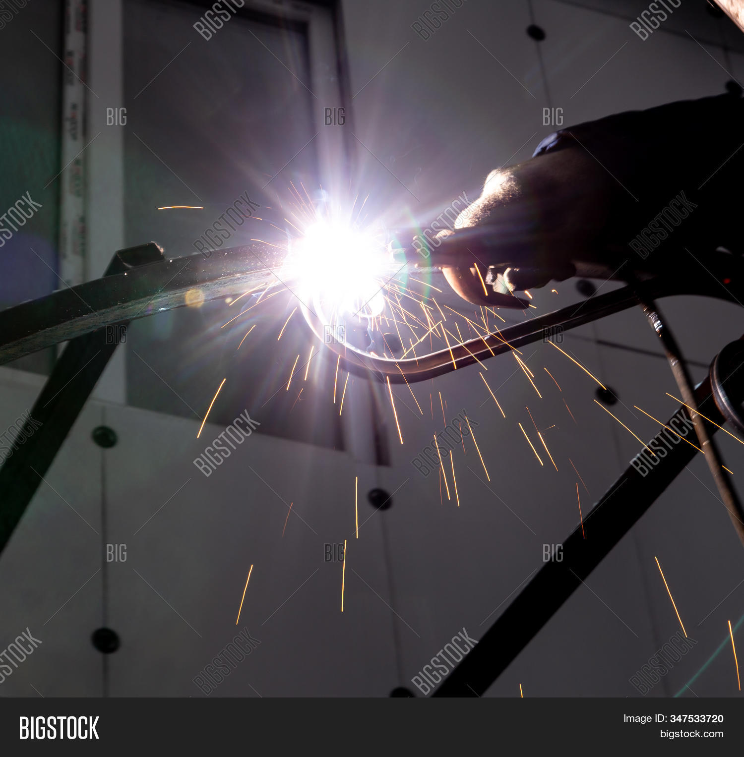 Sparks Metal Welding Image & Photo (Free Trial) | Bigstock