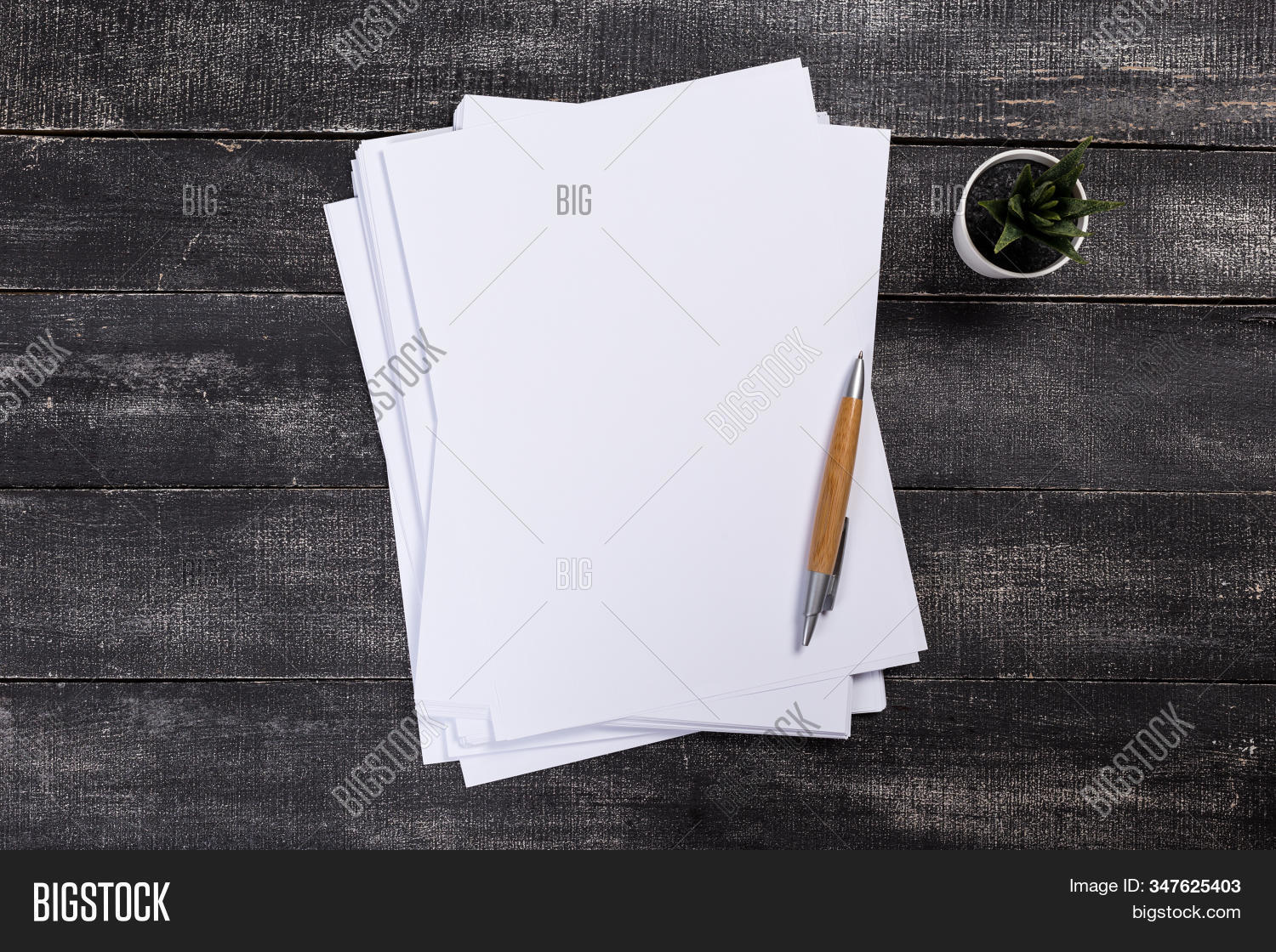 Top View Modern Desk Image & Photo (Free Trial) | Bigstock