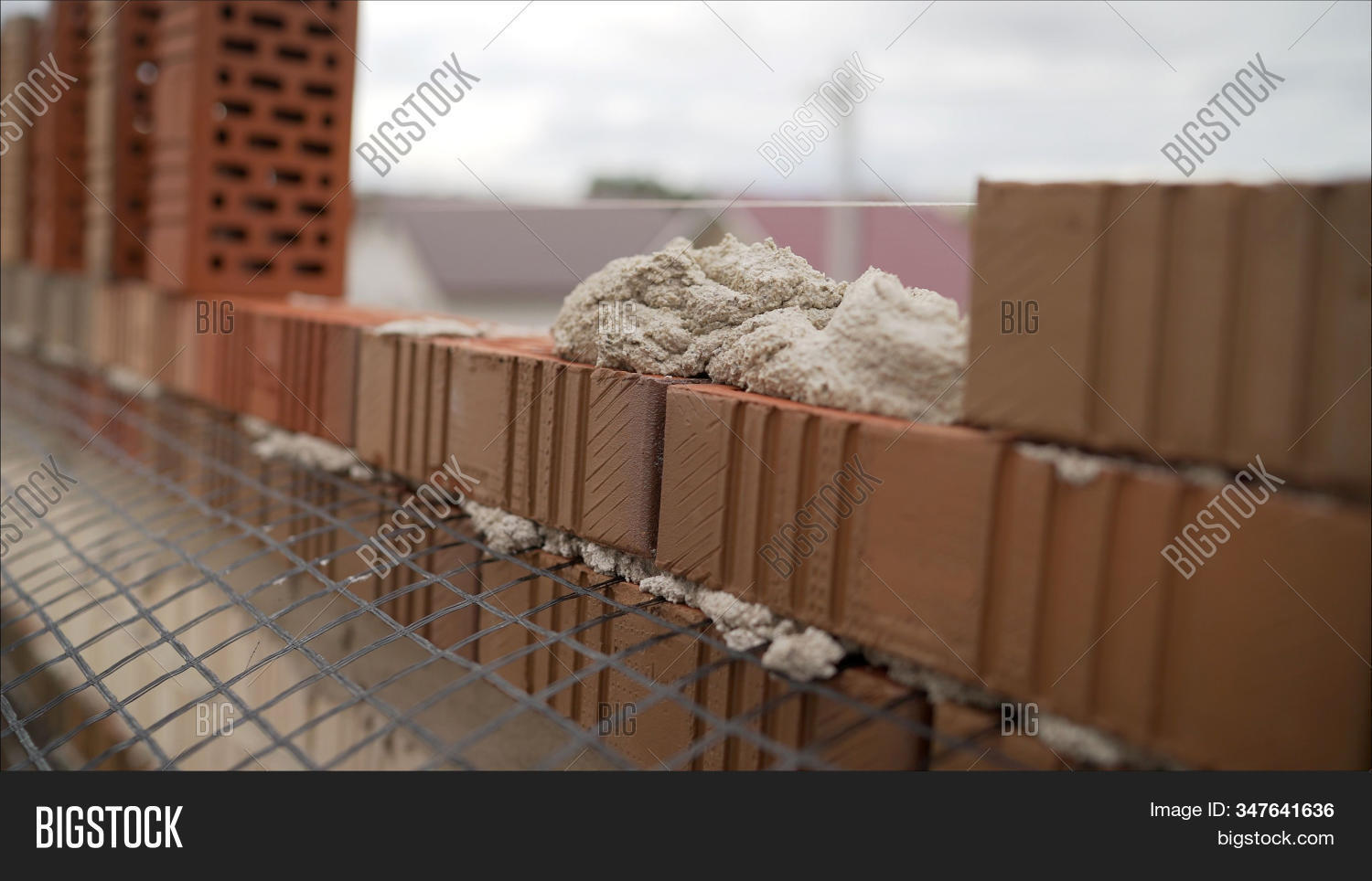 Mortar On Brick During Image & Photo (Free Trial) | Bigstock