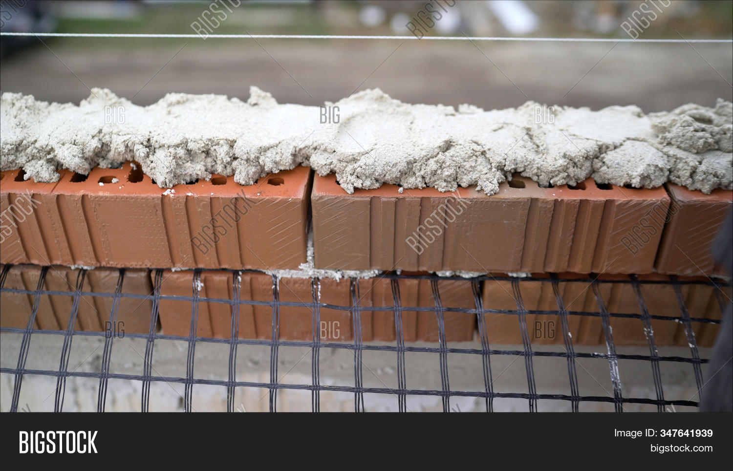 Mortar On Brick During Image & Photo (Free Trial) | Bigstock
