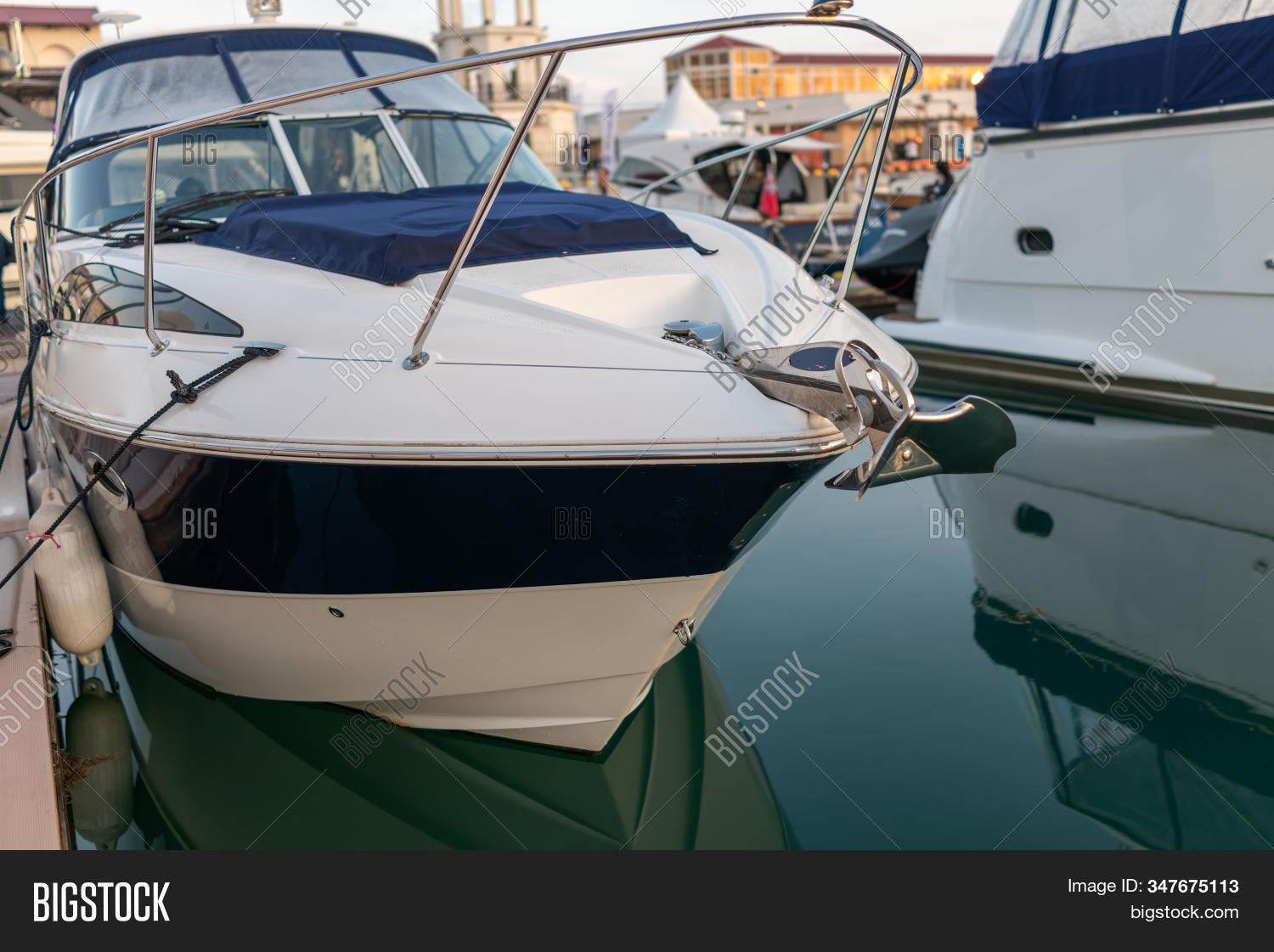 Bow Yacht Shiny Anchor Image & Photo (Free Trial) | Bigstock