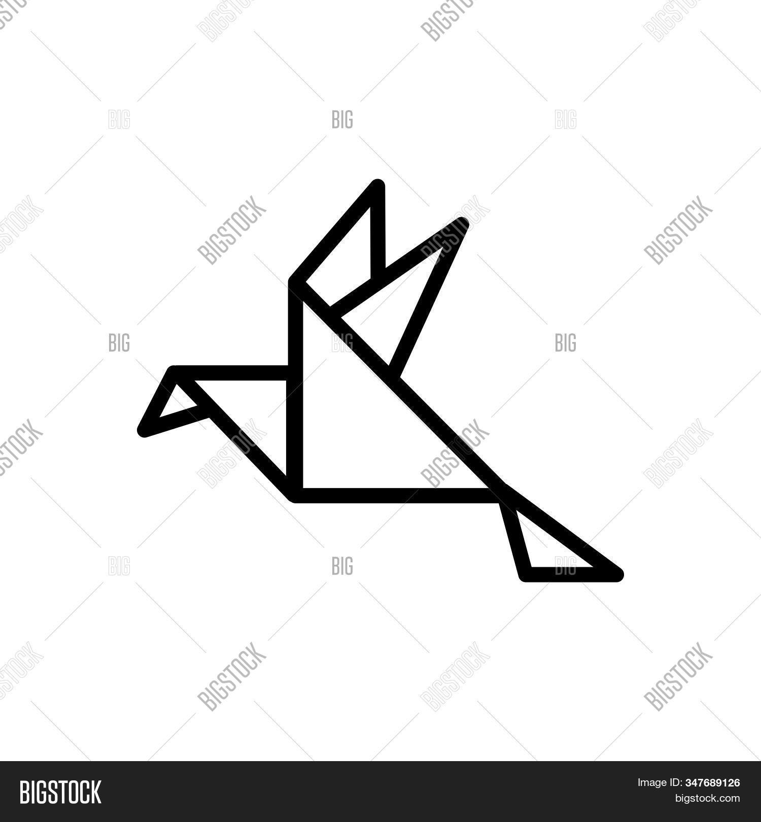 Black Line Icon Vector & Photo (Free Trial) | Bigstock