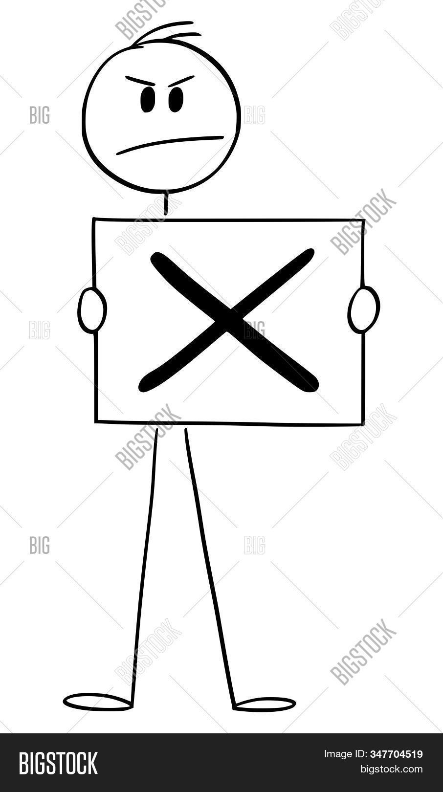 Cartoon Stick Figure Image & Photo (Free Trial) | Bigstock