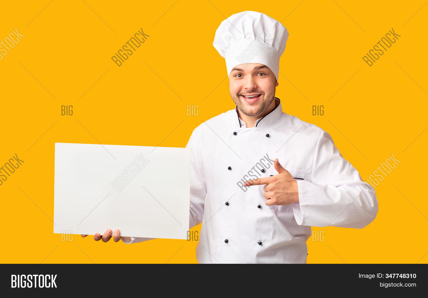 Positive Chef Man Image & Photo (Free Trial) | Bigstock