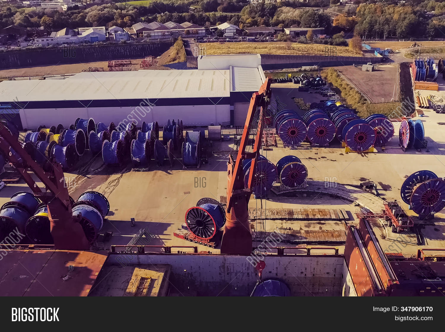 Warehouse Cable Bays Image & Photo (Free Trial) | Bigstock