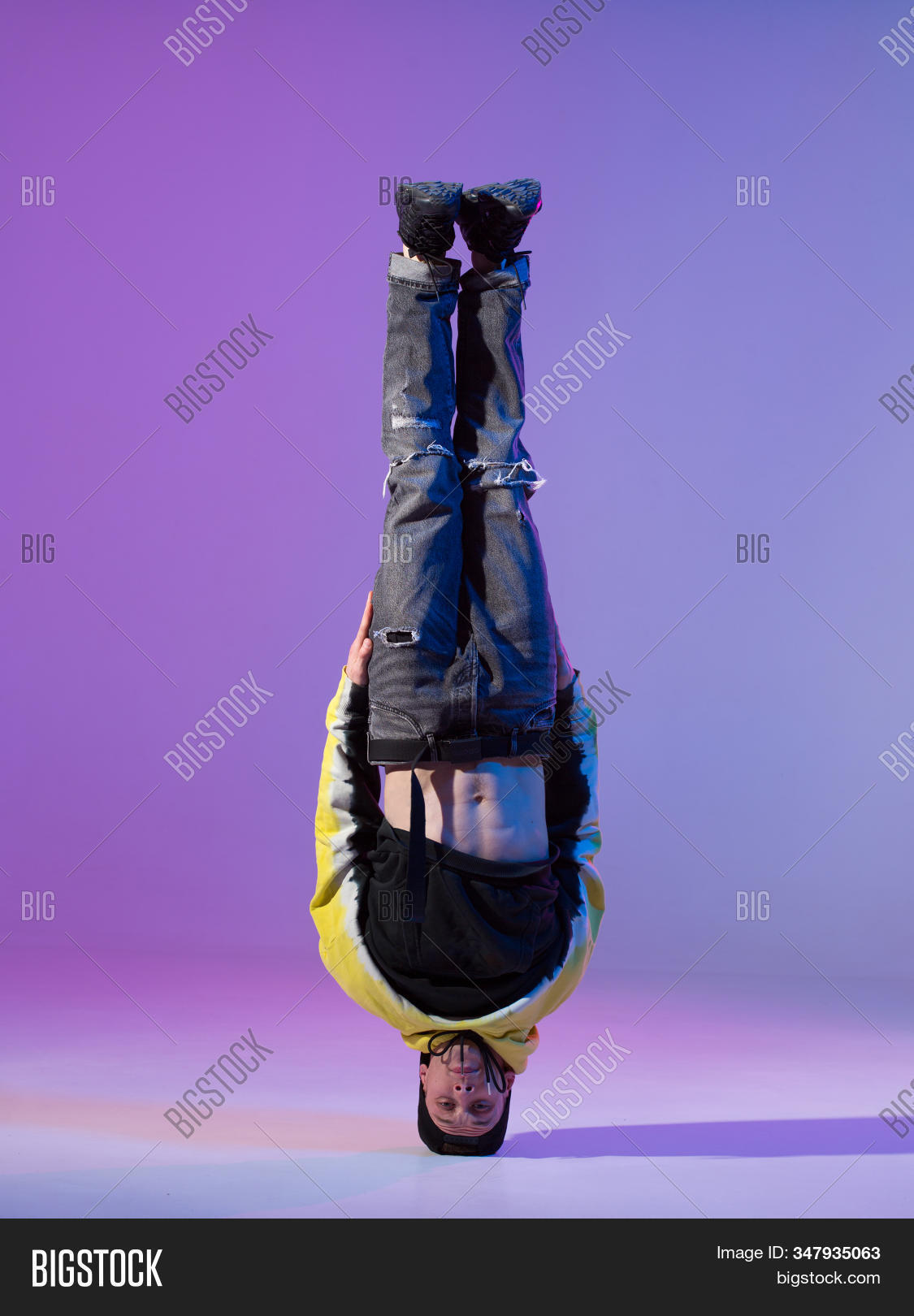Breakdancer Young Man Image & Photo (Free Trial) | Bigstock