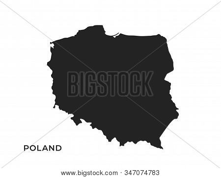 Poland Map Icon. Vector & Photo (Free Trial) | Bigstock
