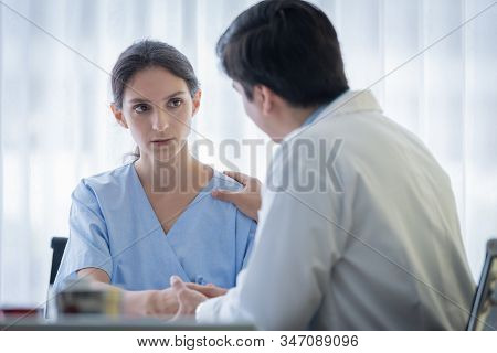 Doctor Takes Care Sick Image & Photo (Free Trial) | Bigstock