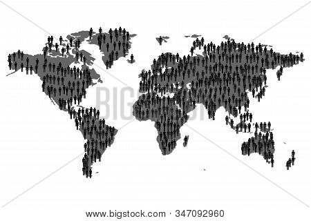 World Map Filled Vector & Photo (Free Trial) | Bigstock