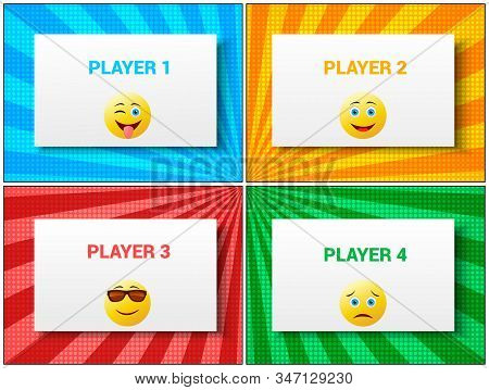 Comic Competitive Vector & Photo (Free Trial) | Bigstock