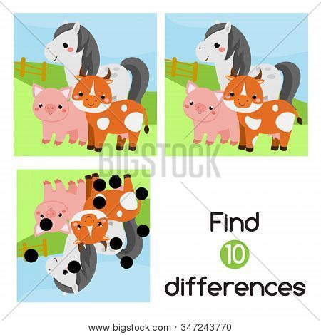 Find Differences Vector & Photo (Free Trial) | Bigstock