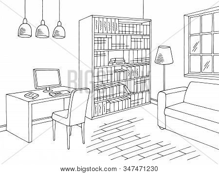 Library Interior Vector & Photo (Free Trial) | Bigstock