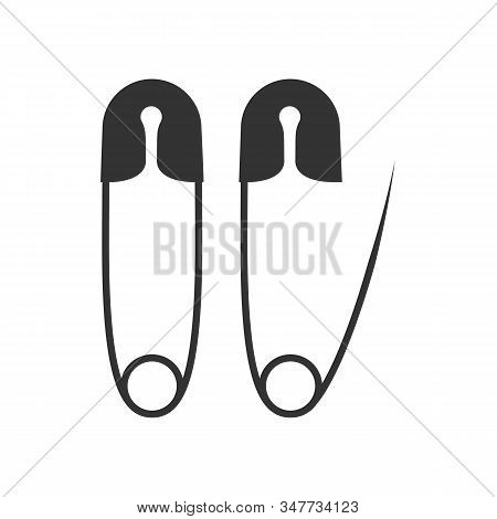 Open Closed Pin Icon Vector & Photo (Free Trial) | Bigstock