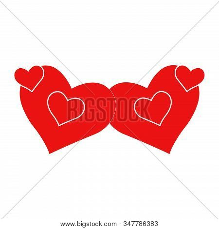 Vector Heart Outline Vector & Photo (Free Trial) | Bigstock