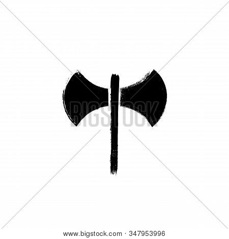 Grunge Labrys Symbol Vector & Photo (Free Trial) | Bigstock