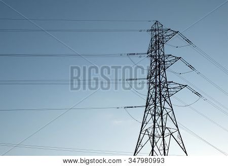 Tall Electricity Pylon Image & Photo (Free Trial) | Bigstock