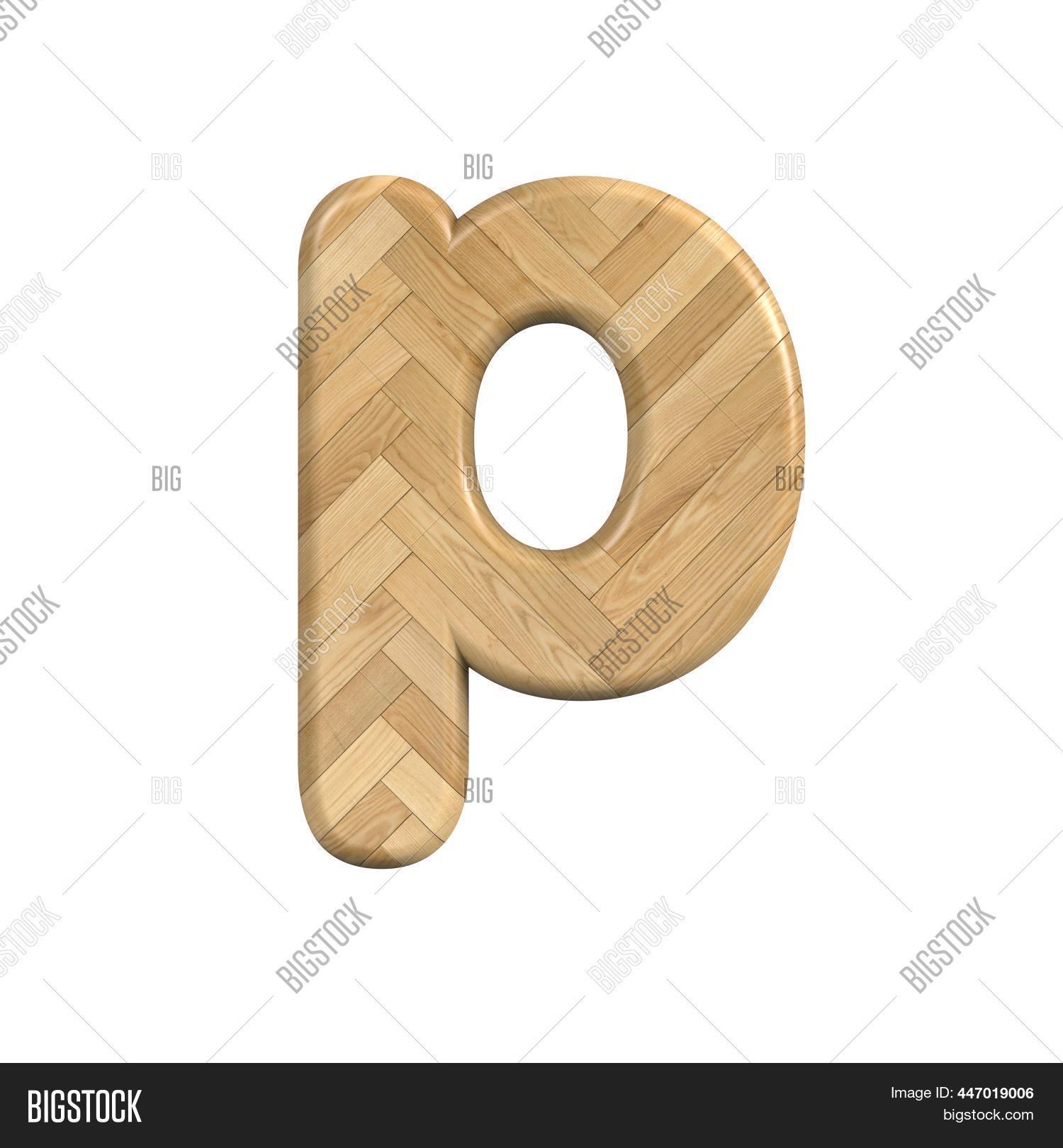 Ash Wood Letter P - Image & Photo (Free Trial) | Bigstock