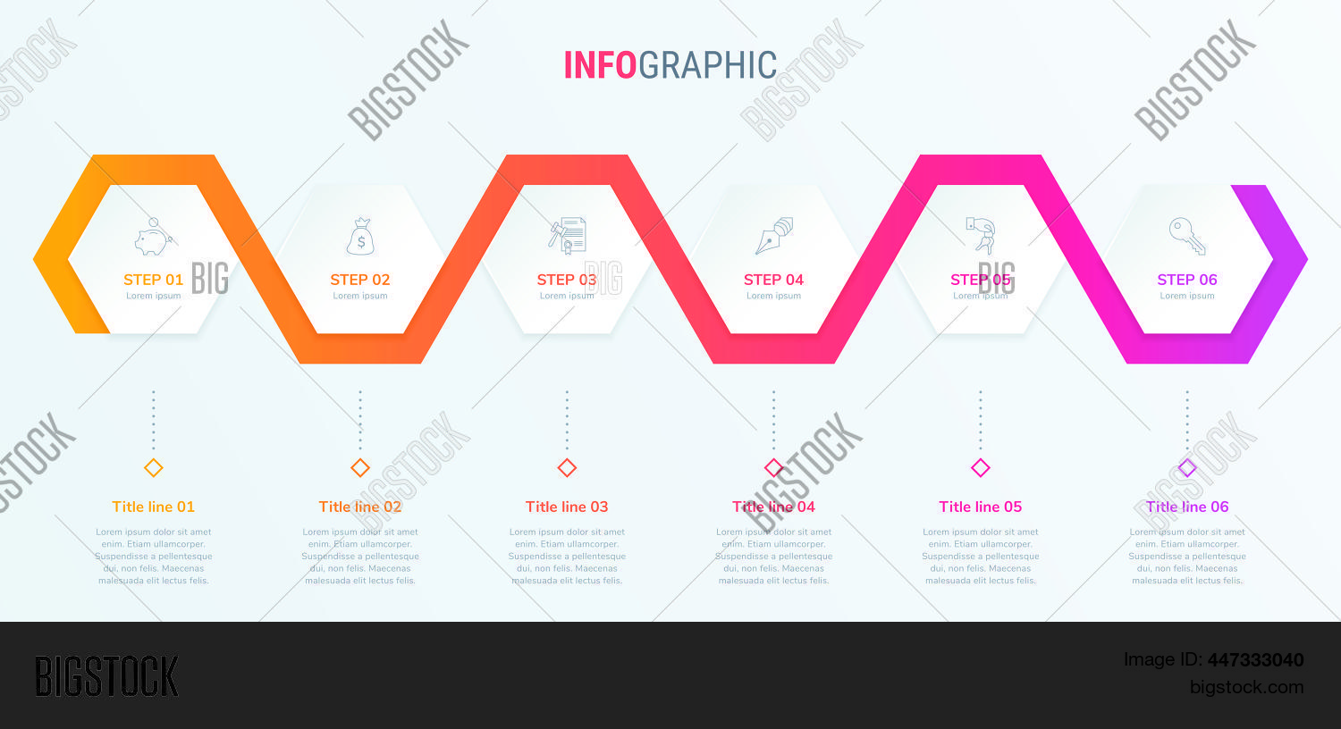 Red Timeline Vector & Photo (Free Trial) | Bigstock
