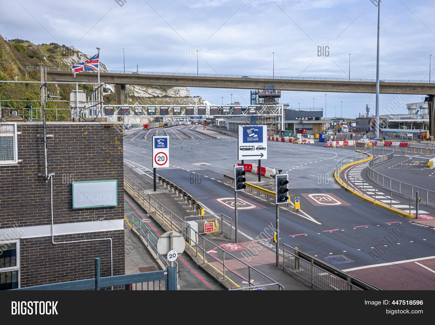 Port Dover Road Signs Image & Photo (Free Trial) | Bigstock