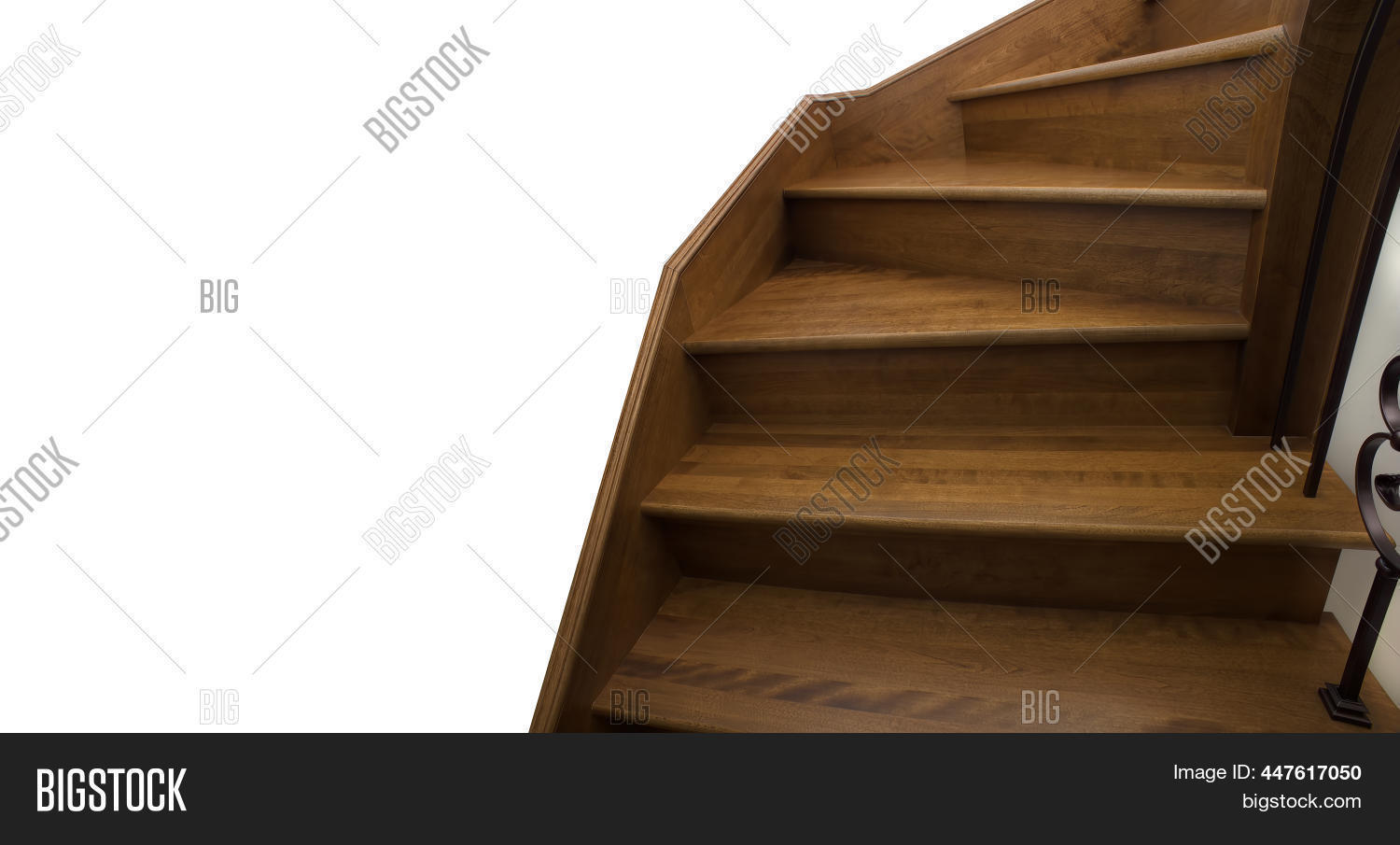 Stairs Corner Interior Image & Photo (Free Trial) | Bigstock