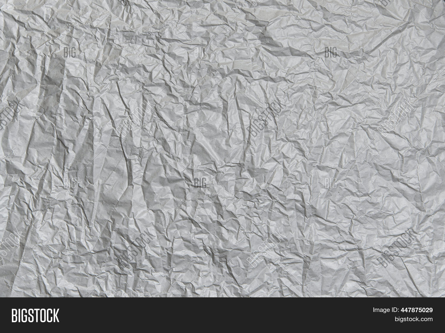 Crumpled Gray Paper Image & Photo (Free Trial) | Bigstock