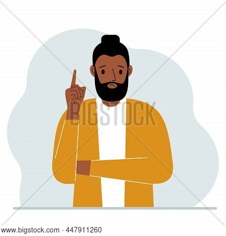 Sad Man Holding His Vector & Photo (Free Trial) | Bigstock
