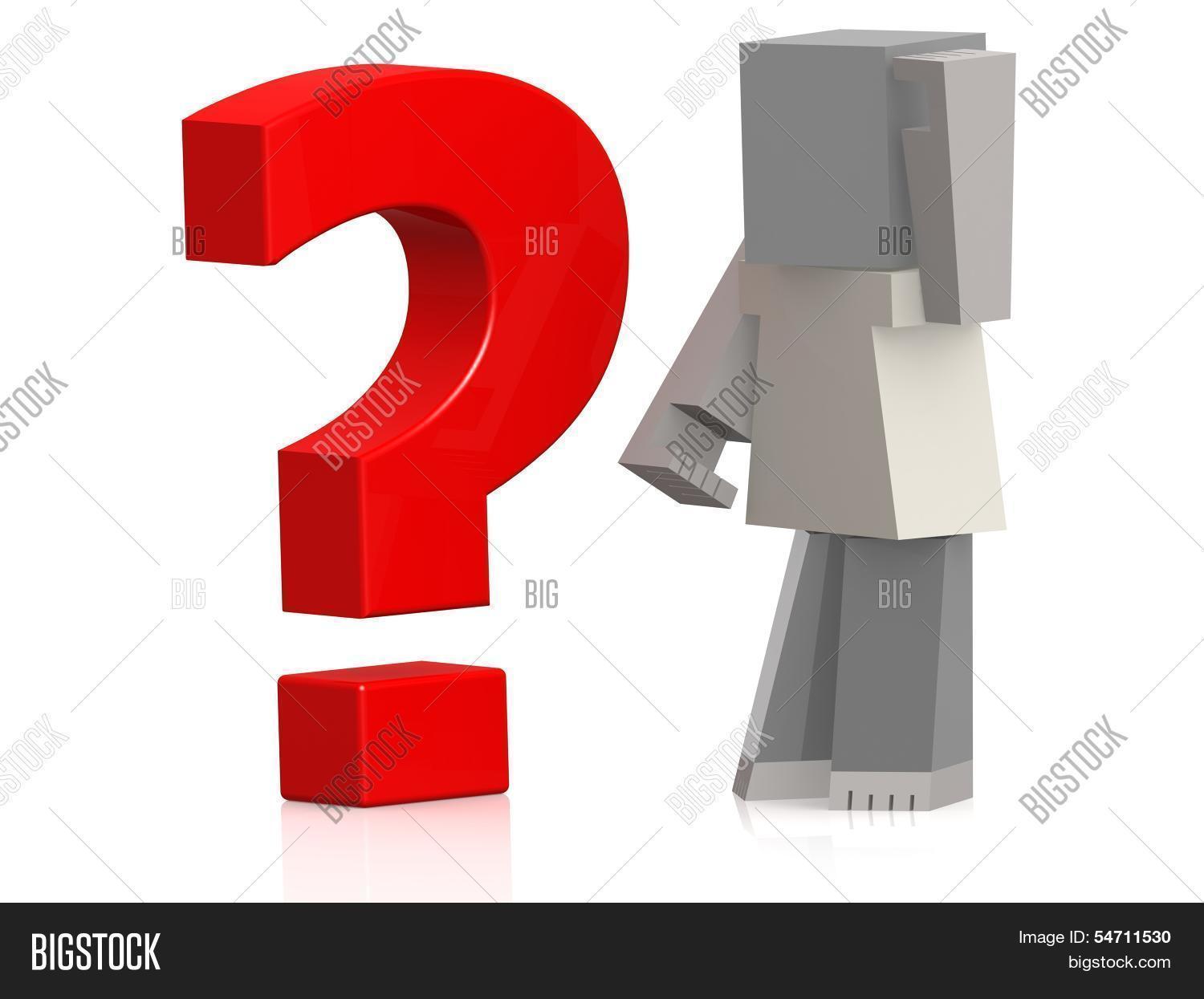 Puppet Red Question Image & Photo (Free Trial) | Bigstock