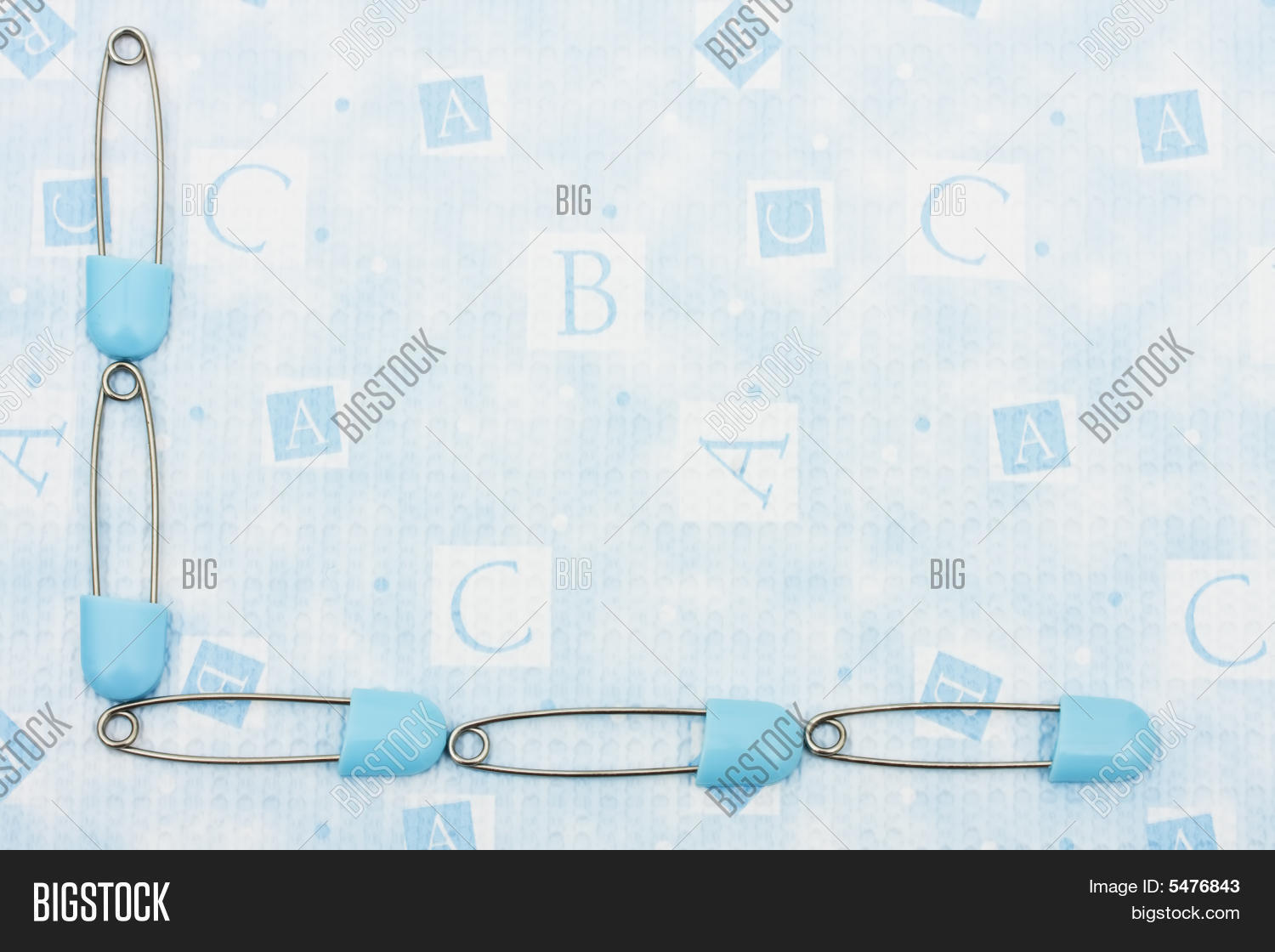 Diaper Pin Border Image & Photo (Free Trial) | Bigstock