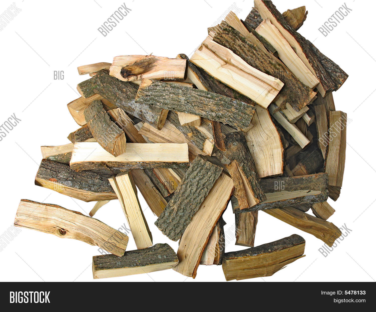 Stack Cut Logs Fire Image & Photo (Free Trial) | Bigstock