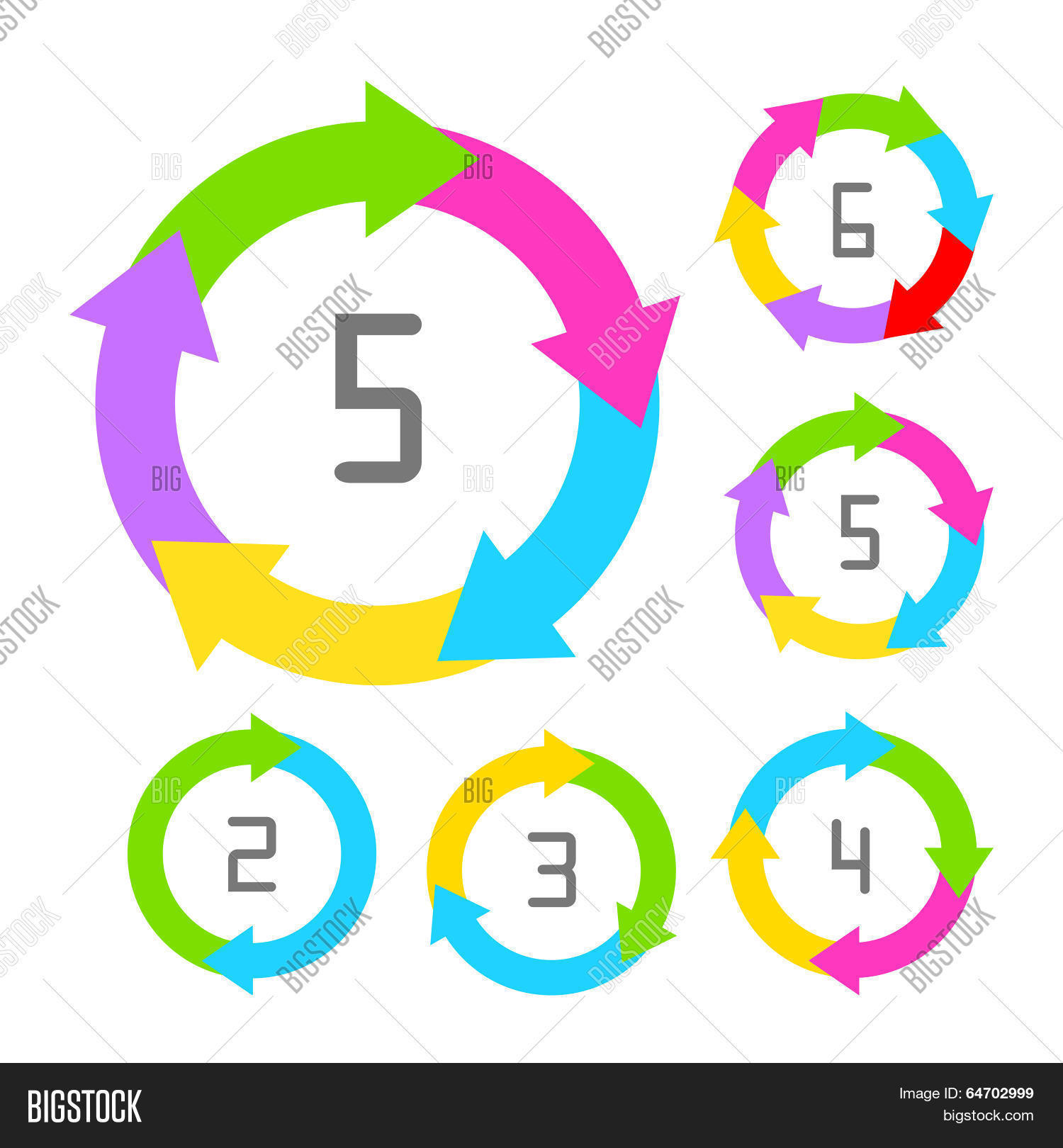 Cycle Process Diagram Vector & Photo (Free Trial) | Bigstock