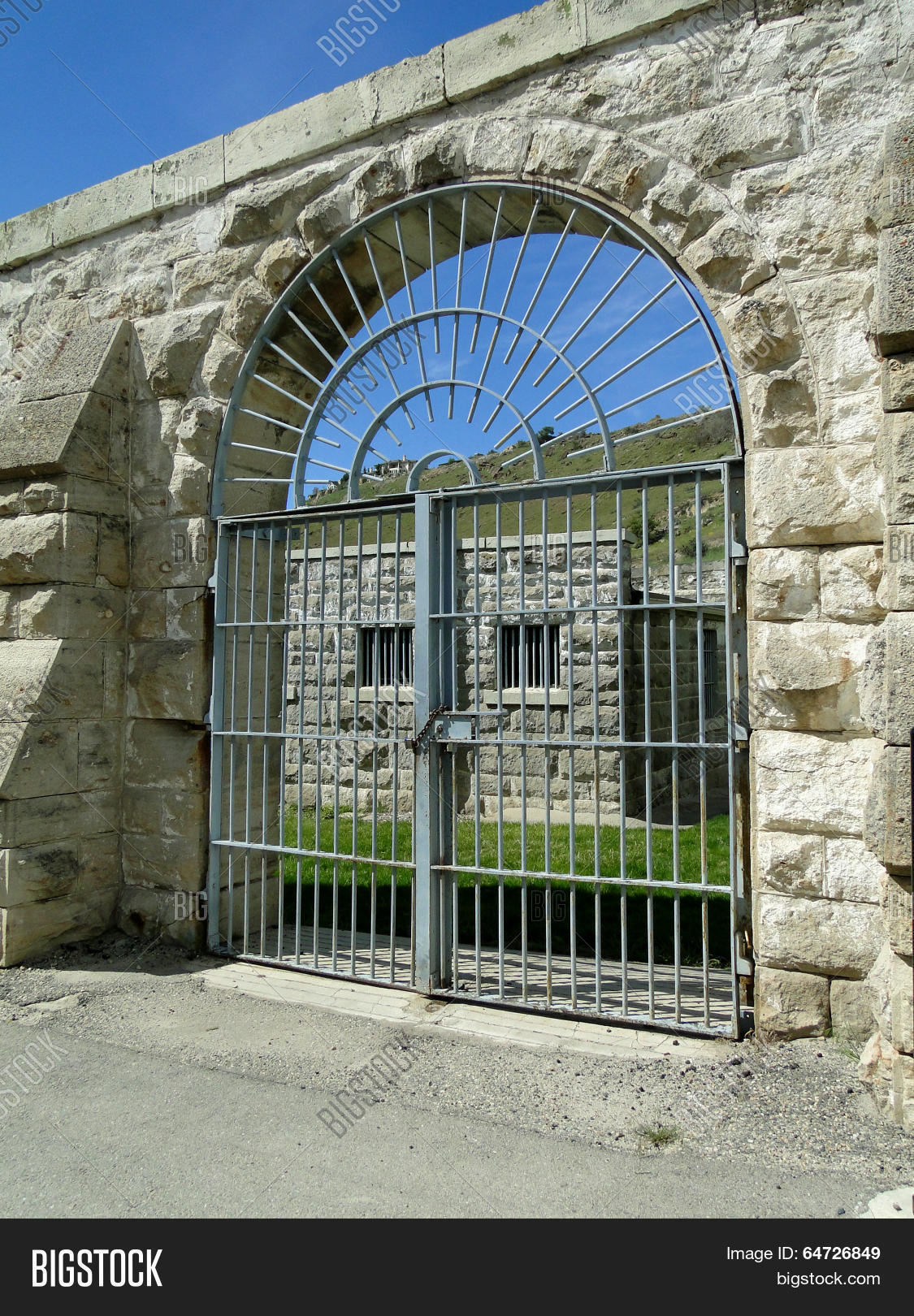 Women's Prison Gate Image & Photo (Free Trial) | Bigstock