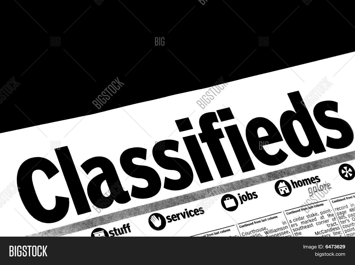 Classifieds Section Image & Photo (Free Trial) | Bigstock