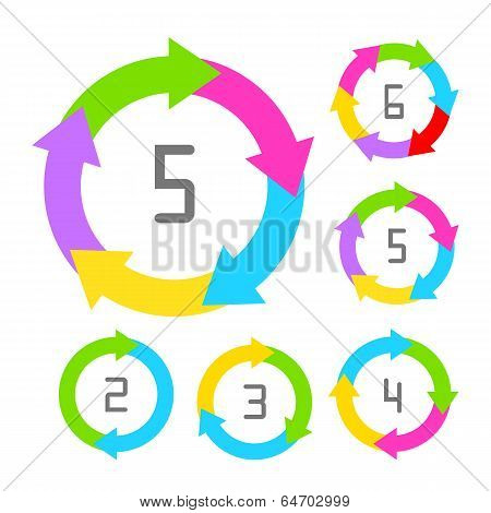 Cycle Process Diagram Vector & Photo (Free Trial) | Bigstock